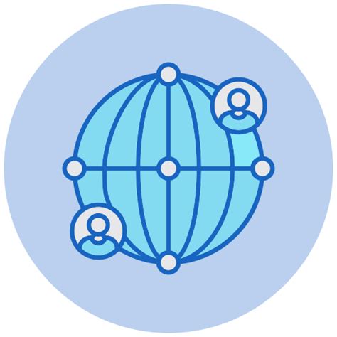 Icono De Comunicacion Global Generic Color Lineal Color
