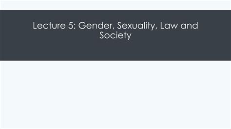 Sexgenderandsexualityppt