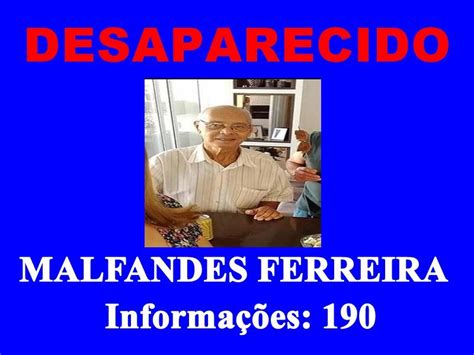 Família faz apelo para encontrar idoso desaparecido Módulo FM