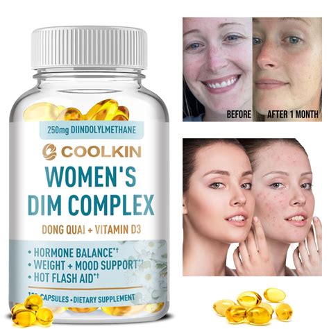 Dim Supplement 250 Mg Estrogen Balance For Women Angelica