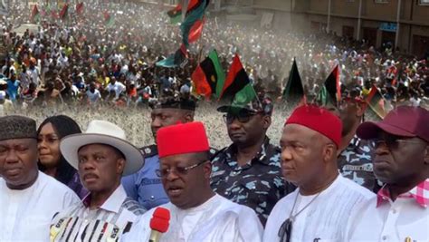 Ipob Sit At Home South East Governors To Meet President Buhari Over