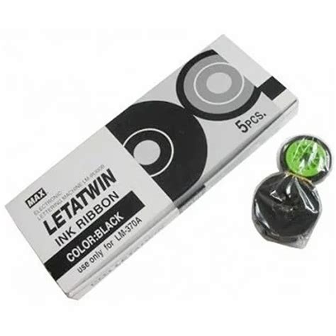 Max Letatwin Ink Ribbon At Rs 350 Piece Typewriter Ribbon In Chennai Id 23709404988