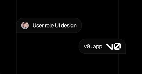 User Role Ui Design V0 By Vercel