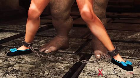 Beautiful Female Elf Gets Fucked By The Big Ogre In The Dungeon Xhamster