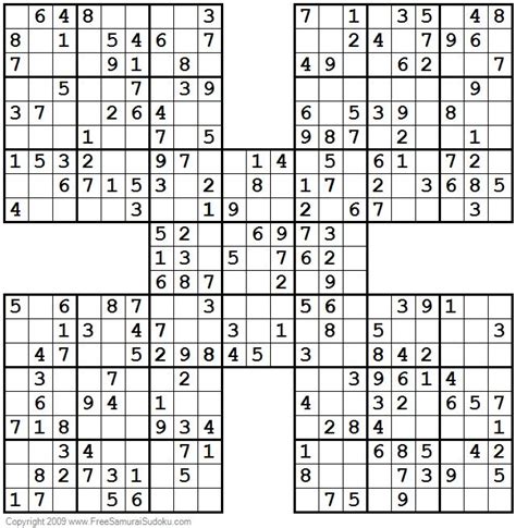 Printable Ninja Sudoku Sudoku Printables