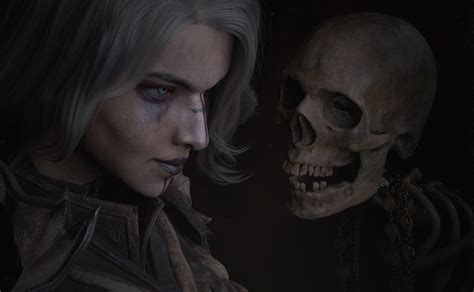 Necromancer Lovers Diablo Fan Art Zbrushcentral