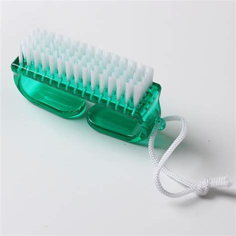 Salon Plastic Nail Brush Soft Cuticle Nail Dust Cleaning Brush Manicure Pedicure Remover
