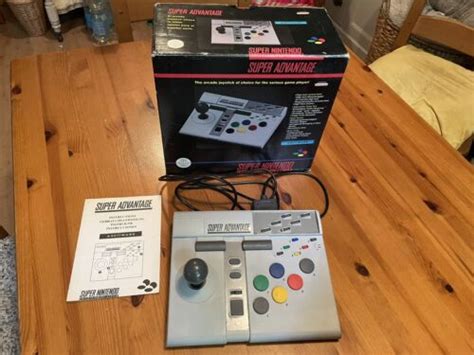 Asciiware Ascii Super Advantage Joystick Controller Super Nintendo Snes