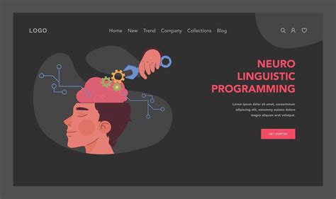 Neuro Linguistic Programming Exploration Flat Illustration 44012714