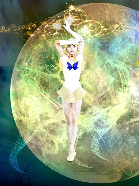 愛と美貌の戦士＠セーラーヴィーナス 美少女 可愛い セーラー戦士 美少女戦士 セーラーヴィーナス 戦う女の子 T