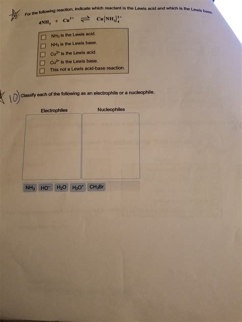 solved 8 role or in the chemical reaction check all that