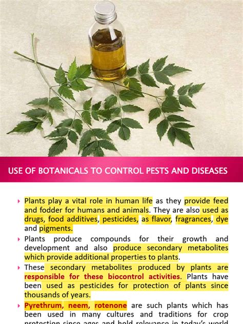 Botanical Pesticides Pdf Pesticide Insecticide