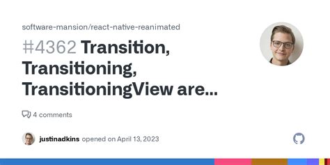 Transition Transitioning Transitioningview Are Missing From Dts In