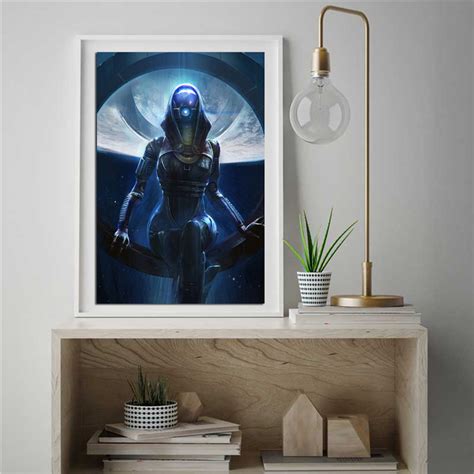 Mass Effect Tali Modern Canvas Art Prints For Bedroom Decor Weposters