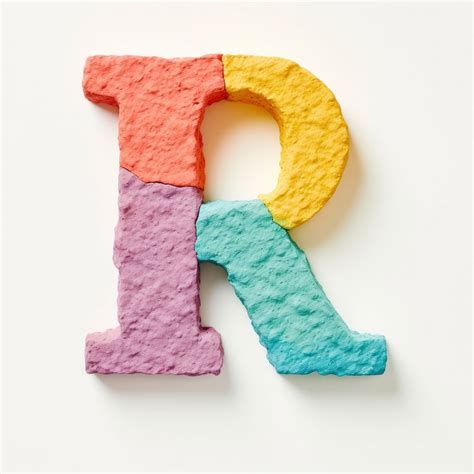 Letter R Font Text Art Premium Photo Illustration Rawpixel
