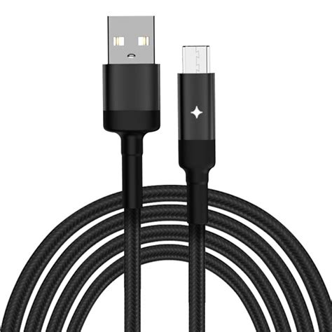 Кабел за зареждане пренос на данни Usb Micro Usb 2 4a 1 2m O339