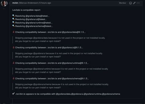 Improve CLI Report Output For Github Action Issue 175 Grafana