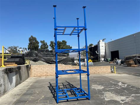 Pallet Stacking Rack Heavy Duty Portable Storage Racks Sandbaggy