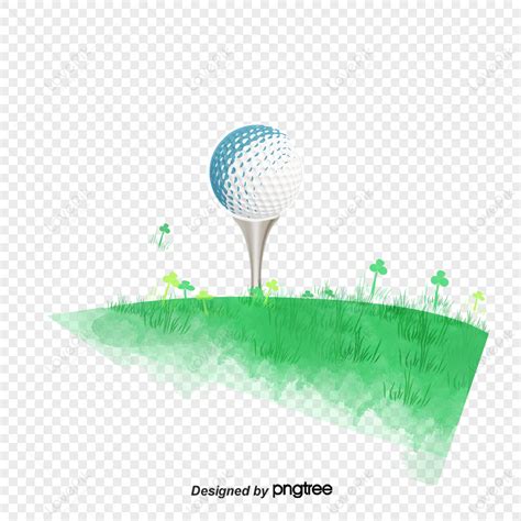 흰색 골프 일러스트 도안편집 가능라마단잔디 Png 일러스트 무료 다운로드 Lovepik