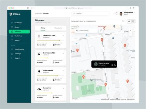 Shipment Tracking Ui