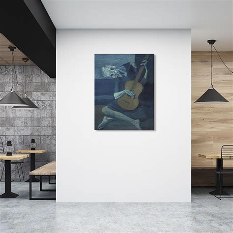 The Old Guitarist 1903 By Pablo Picasso Classic Fine Art Etsy