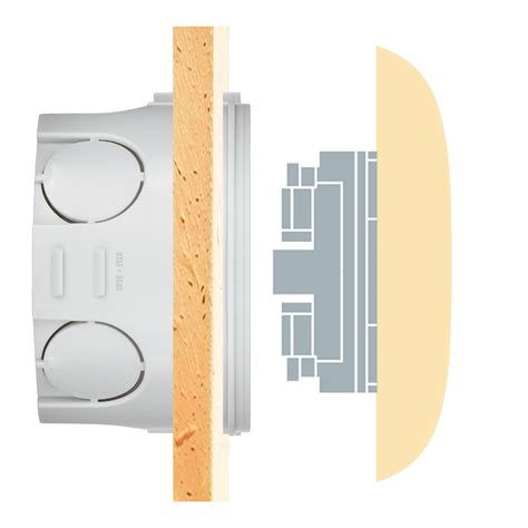 Square Porcelain Wall Cable Motion Sensor Mint Dyke And Dean
