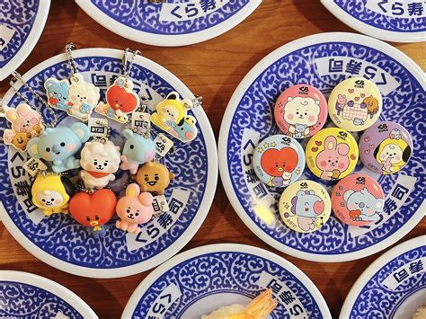 全台BT21粉快衝藏壽司 超卡哇伊BT21迷你吊飾限定扭蛋登場 秋季焦糖泡芙塔要一起吃到 Foody 吃貨