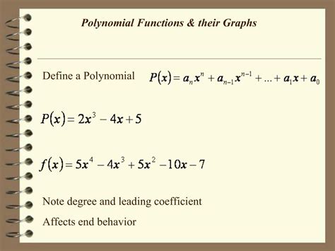 ppt polynomial functions their graphs powerpoint presentation free