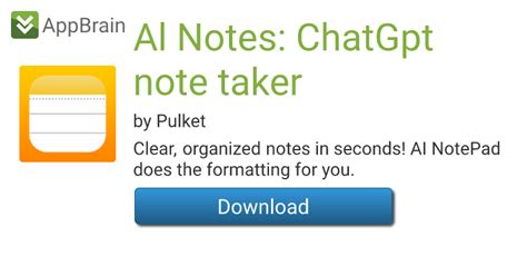 Al Notes Notes With Ai Gpt For Android Free App Download