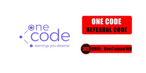 Onecode App Referral Code Is One Aman100 Earn A 10 Commission On The