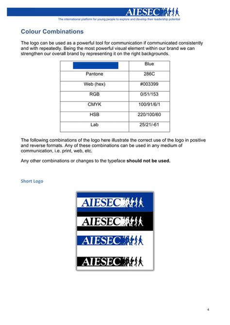 Aiesec Logo Booklet2012 Pdf