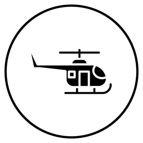 Premium Vector Army Helicopter Vector Illustration