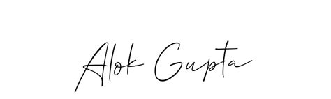 99 Alok Gupta Name Signature Style Ideas Great Esignature
