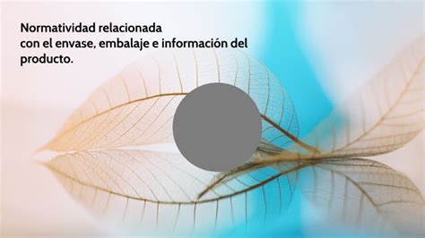 Normatividad relacionada con el envase embalaje e información del producto by ALBA ROSA PALAO