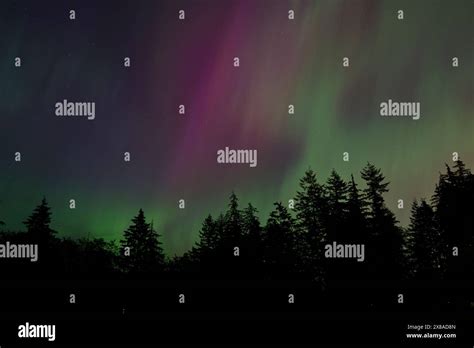 May 10 2024 The Northern Lights Aurora Borealis Make A Rare And