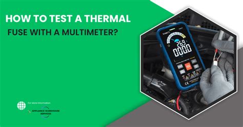 How To Replace The Thermal Fuse On The Samsung Dryer Aws Domestic