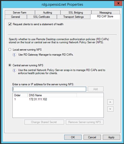 Configure Remote Desktop Gateway Rdg Dualshield Mfa Platform Deepnet Security Technical Guides