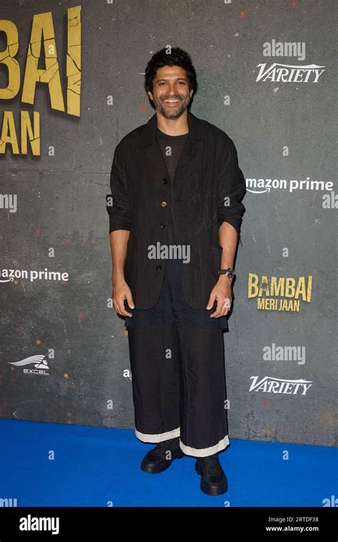 London Uk 12 September 2023 Farhan Akhtar Pictured At The Red