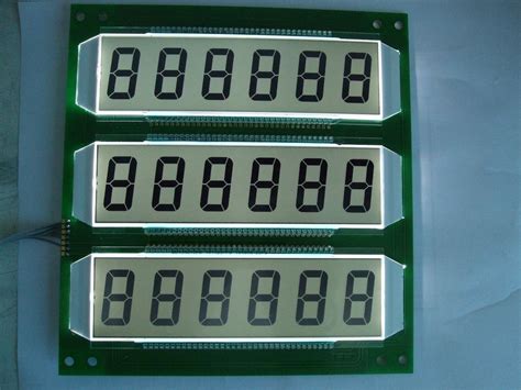 Digit Inch SMD Segment LED Display V Stn Yg For Car