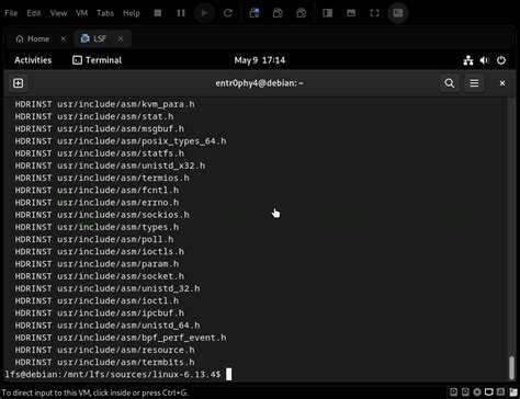 Linux From Scratch Entr0phy4