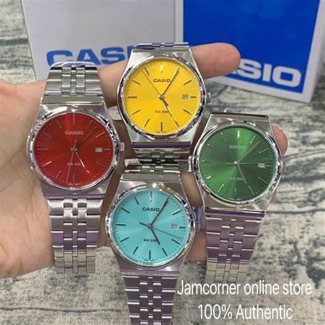 100 Original Casio Analog Watch Mtp B145d 2a1v Mtp B145d 4a2v Mtp