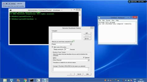 How To Shutdown Anybody Computer Remotely By Cmd Youtube