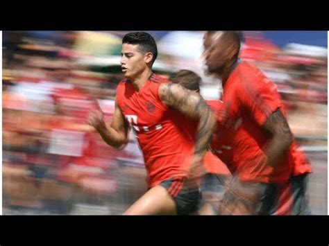 James Rodríguez y un exigente test de rendimiento con el Bayern YouTube