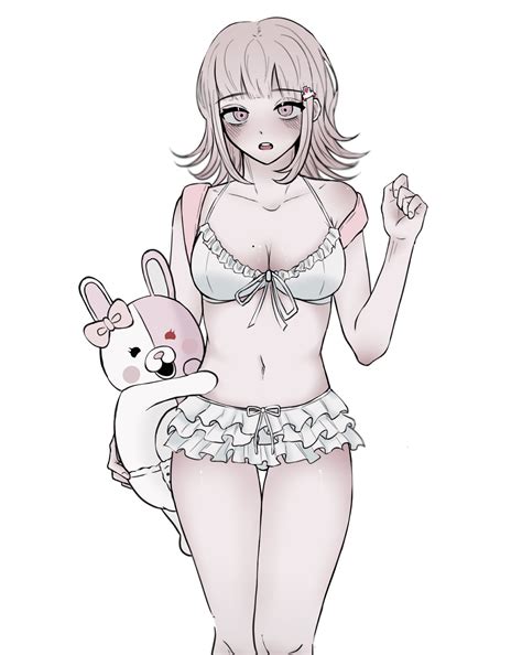 Nanami Chiaki And Monomi Danganronpa And 2 More Drawn By Ban6v6ioio