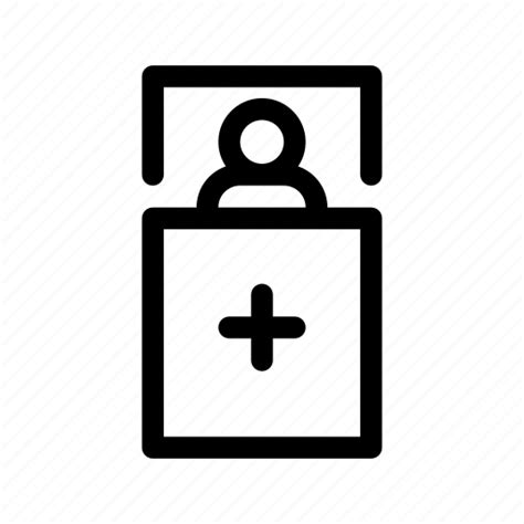 Hospital Patient Recovery Treatment Icon