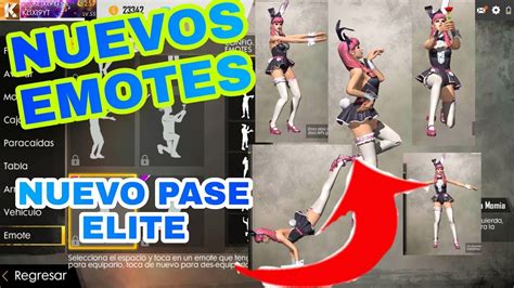 NUEVOS EMOTES FREE FIRE KLIX19 YouTube