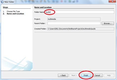 Netbeans Folder Byspel Tech