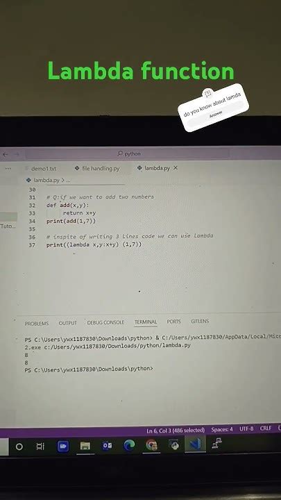 lambda function python July 28, 2024 - YouTube