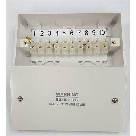 10 Terminal Junction Box Underfloor Heating Store Uk