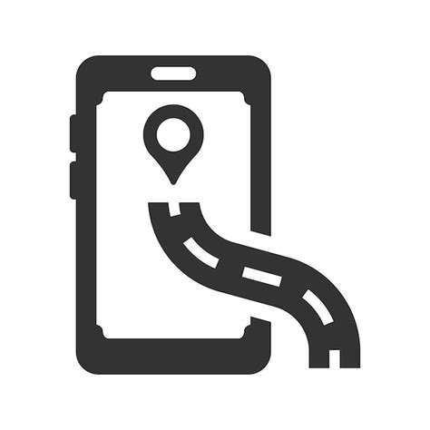 Premium Vector Mobile Navigation Icon